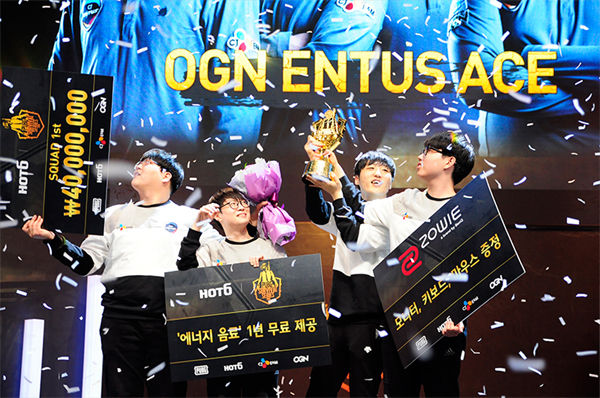 OGN 엔투스 에이스, ‘배틀그라운드’ 우승 ‘4천만원 획득’