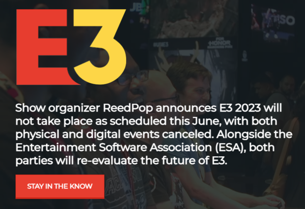 이빨 빠진 호랑이 된 ‘E3’ 결국 취소 - 게임톡